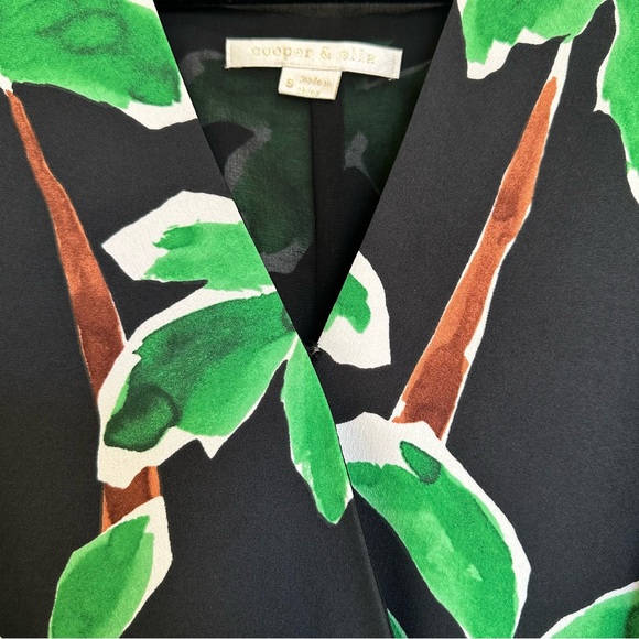 cooper & ella | Pants & Jumpsuits | Cooper Ella Esme Tropical Palm Tree ...